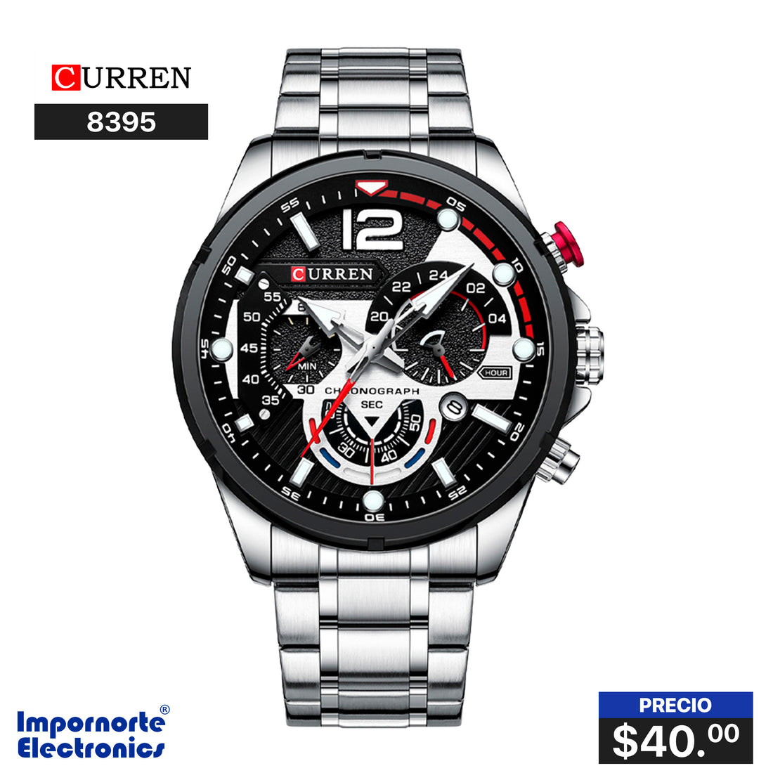 RELOJ CURREN 8395 | Impornorte | Quito